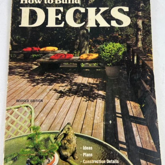 Sunset | Design | How To Build Decks 973 Vintage Sunset Book Mid ...